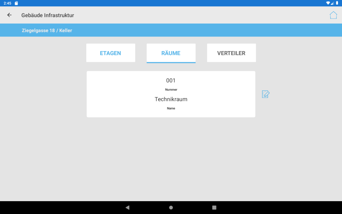 cablescout mobile ermöglicht das Mitführen der Netzdokumentation