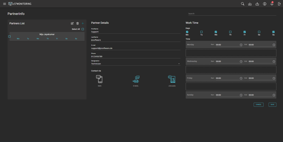cSmonitoring | Jo Software