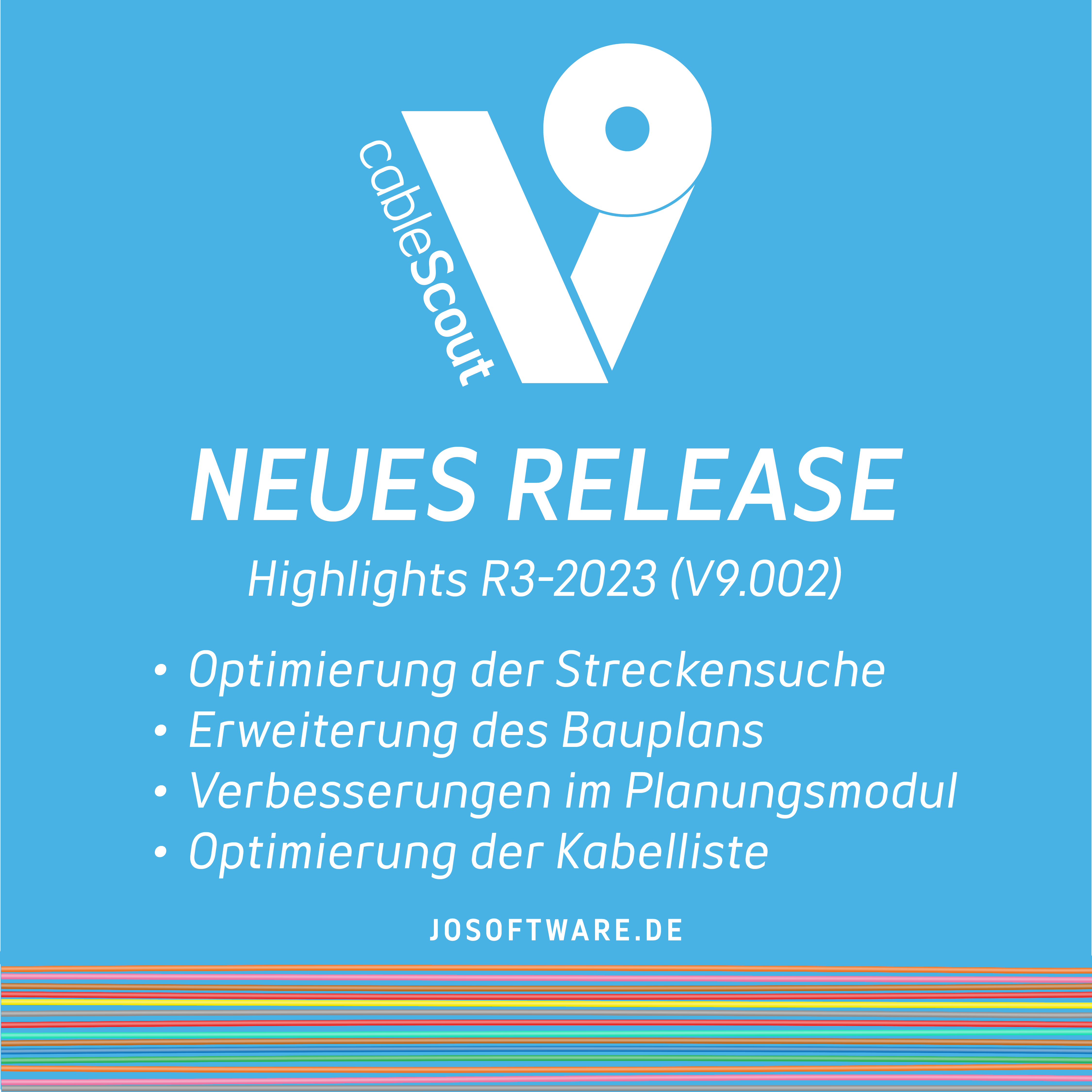 cableScout Update R3-2023 now available